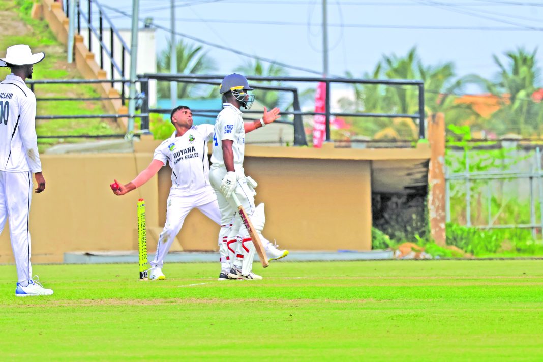 West Indies Championships-Anderson century, Looknauth five-fer lead GHE ...