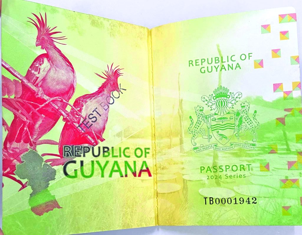 New 10-year Guyana e-passport rolled out with enhanced security ...