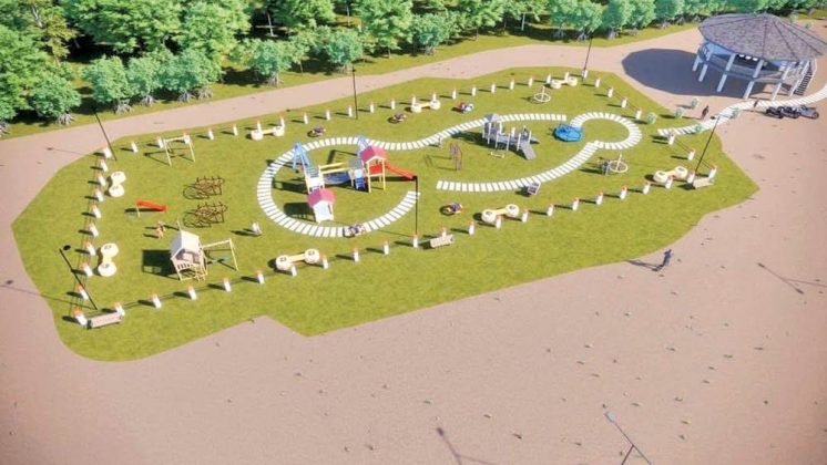 Works commence on Number 63 Beach recreational park - Guyana Times