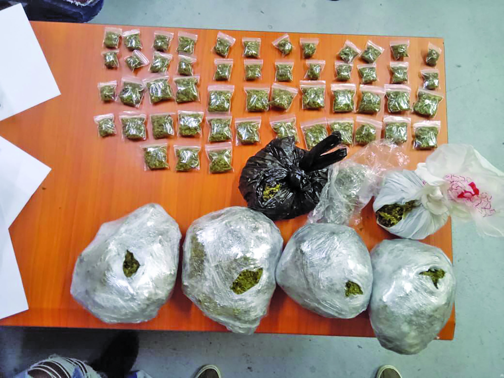 Police seize over 3.5 Kg of ganja in 2 NA raids - Guyana Times
