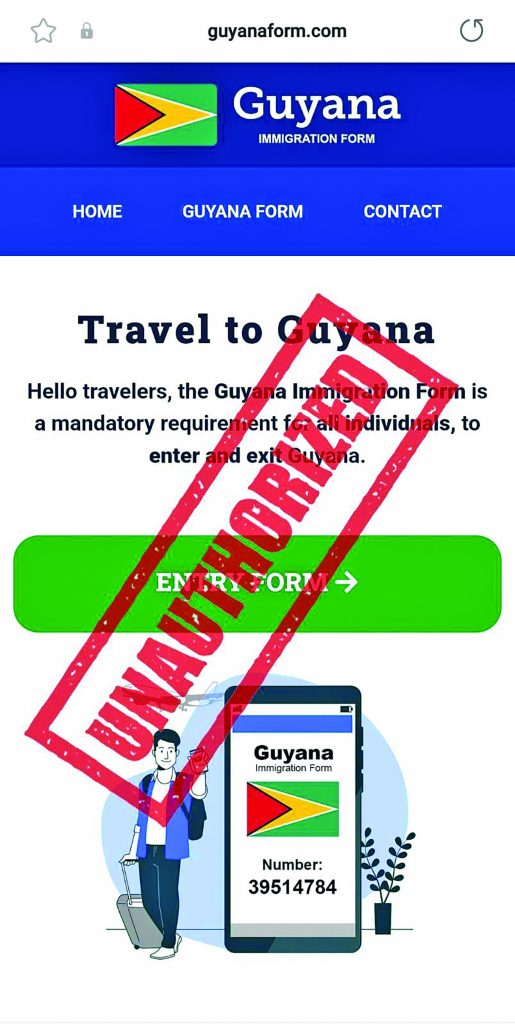 CJIA warns of online immigration form scams - Guyana Times