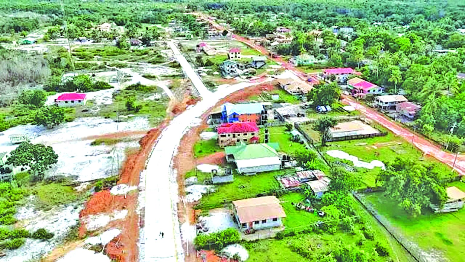 Ituni road upgrades near completion - Guyana Times