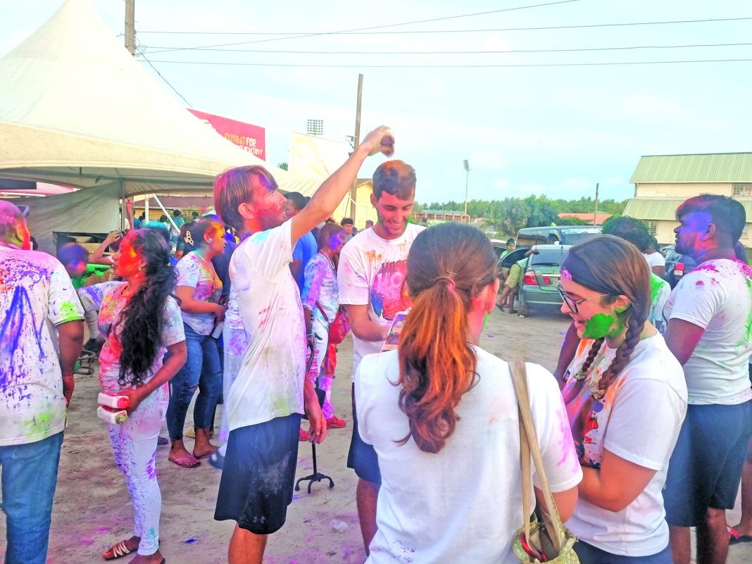 Hundreds celebrate Phagwah at Henrietta Annual Mela - Guyana Times