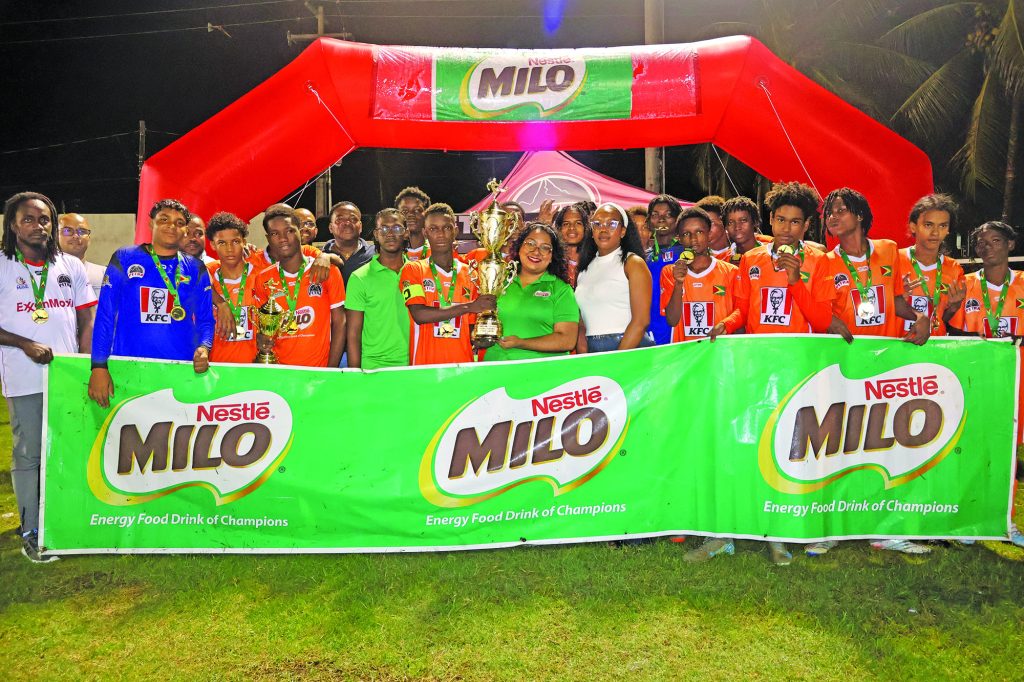 Grant’s brace helps Dolphin upset Chase in Milo final - Guyana Times