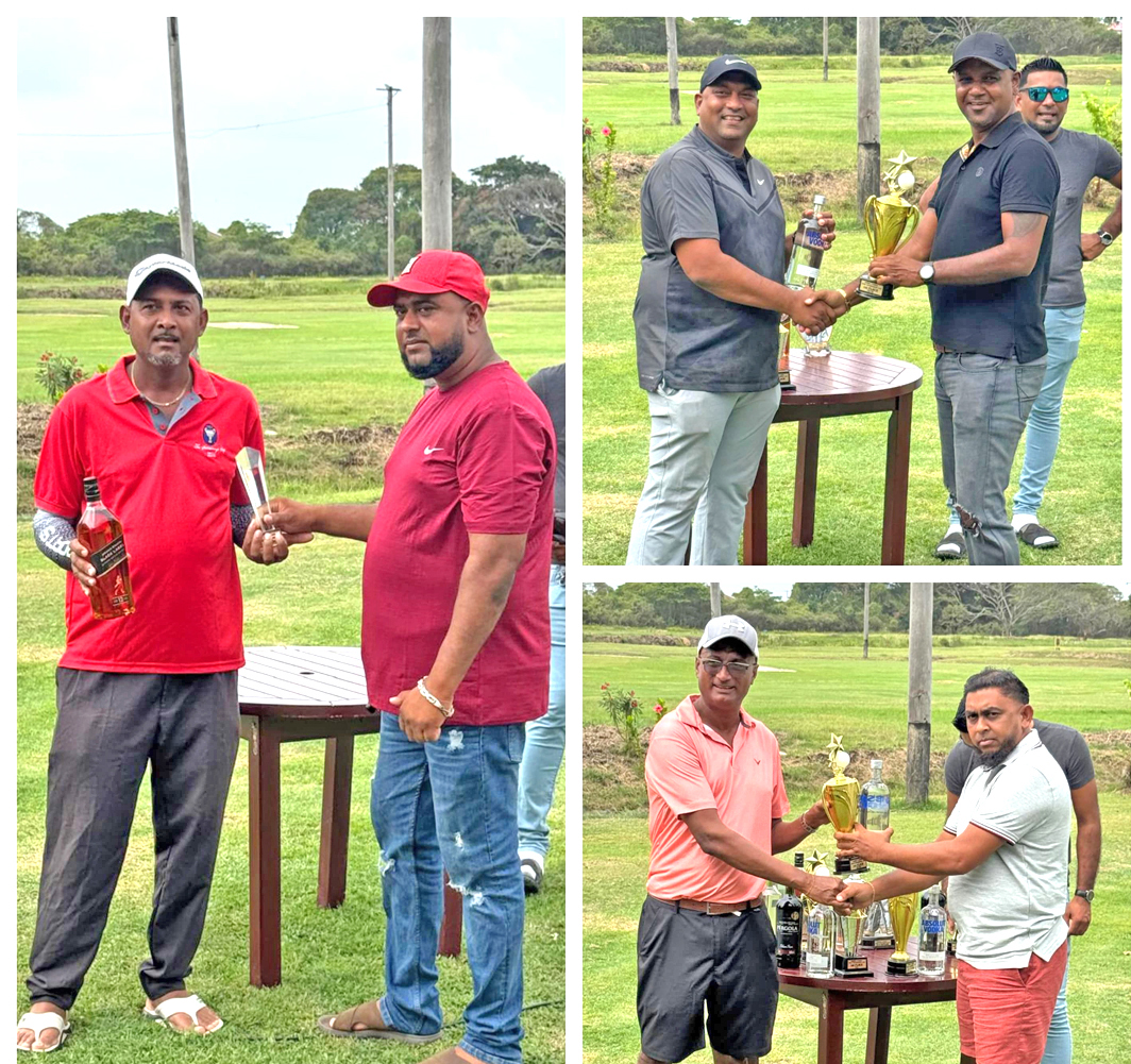 Harry, Persaud, Ganpat top flights at Romel & Robin Golf Tournament ...