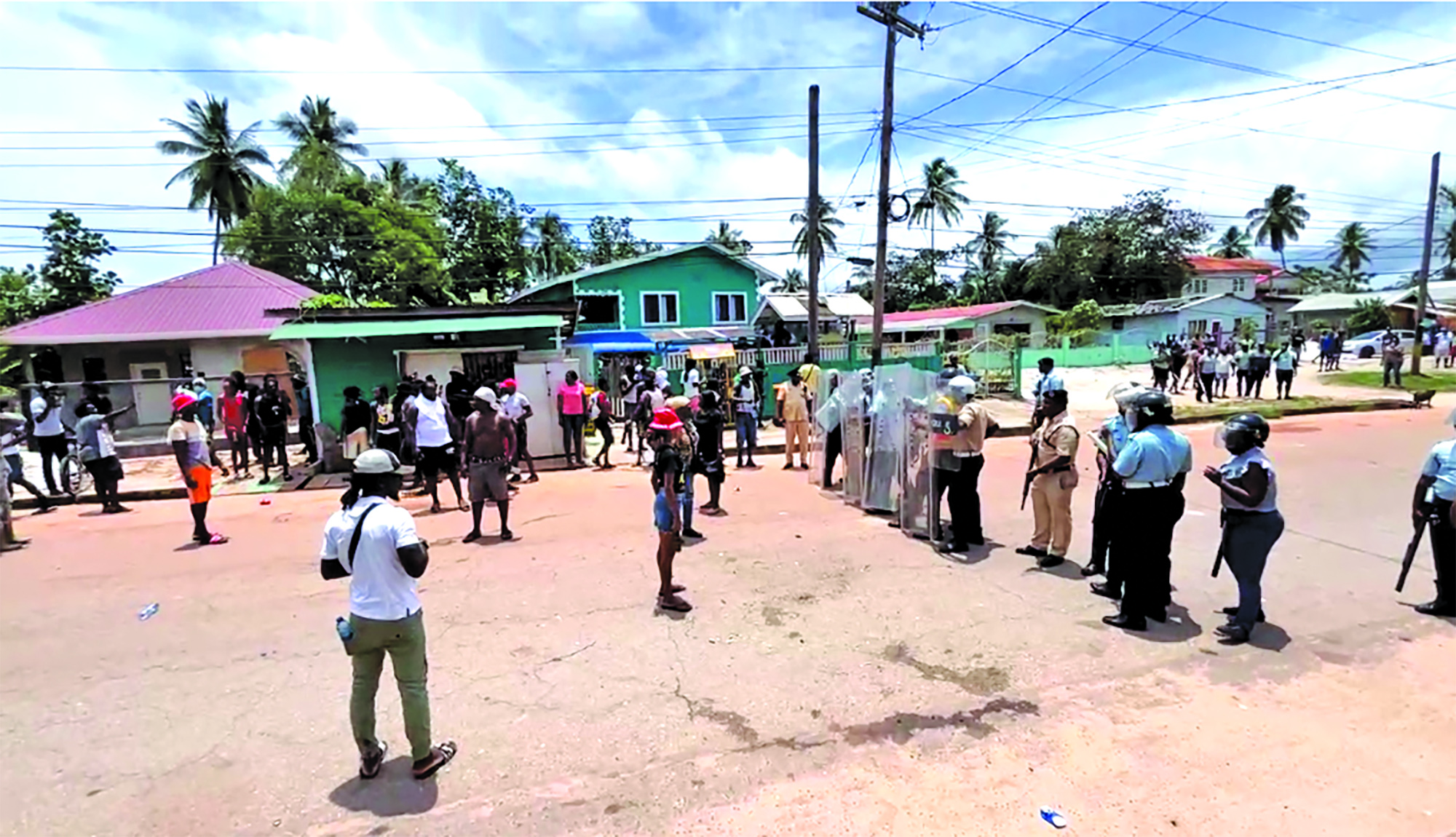 Linden shootings, protest Opposition MP urges residents to stop ...