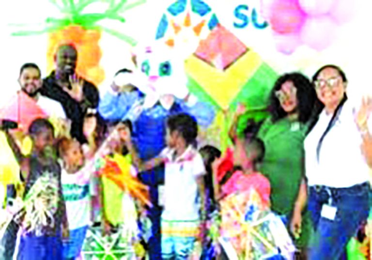 Sol Guyana spreads Easter cheer with kite donation to Agricola children ...