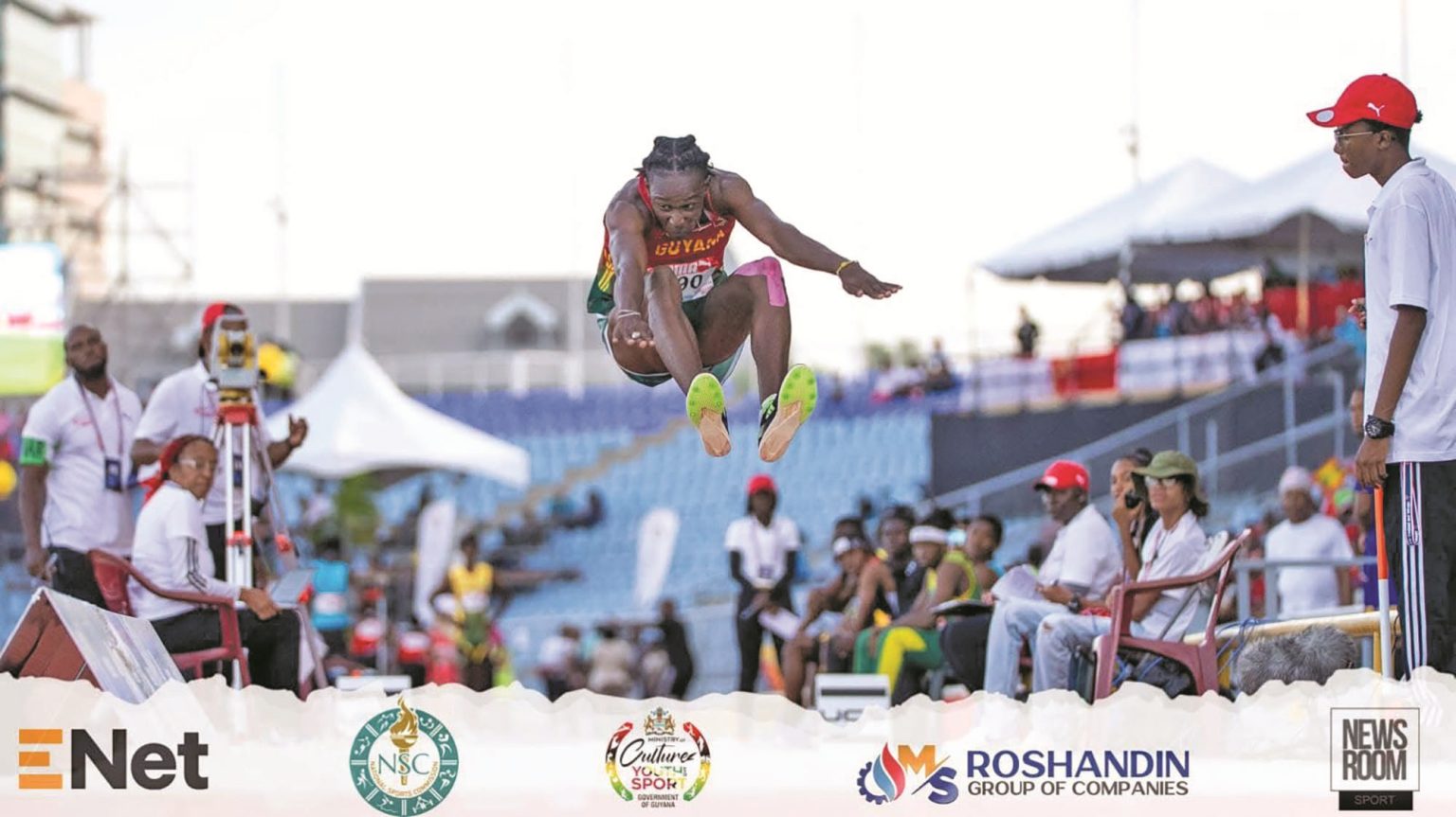 CARIFTA Games… : Greene leaps to bronze to take Guyana’s medal count to 5 - Guyana Times