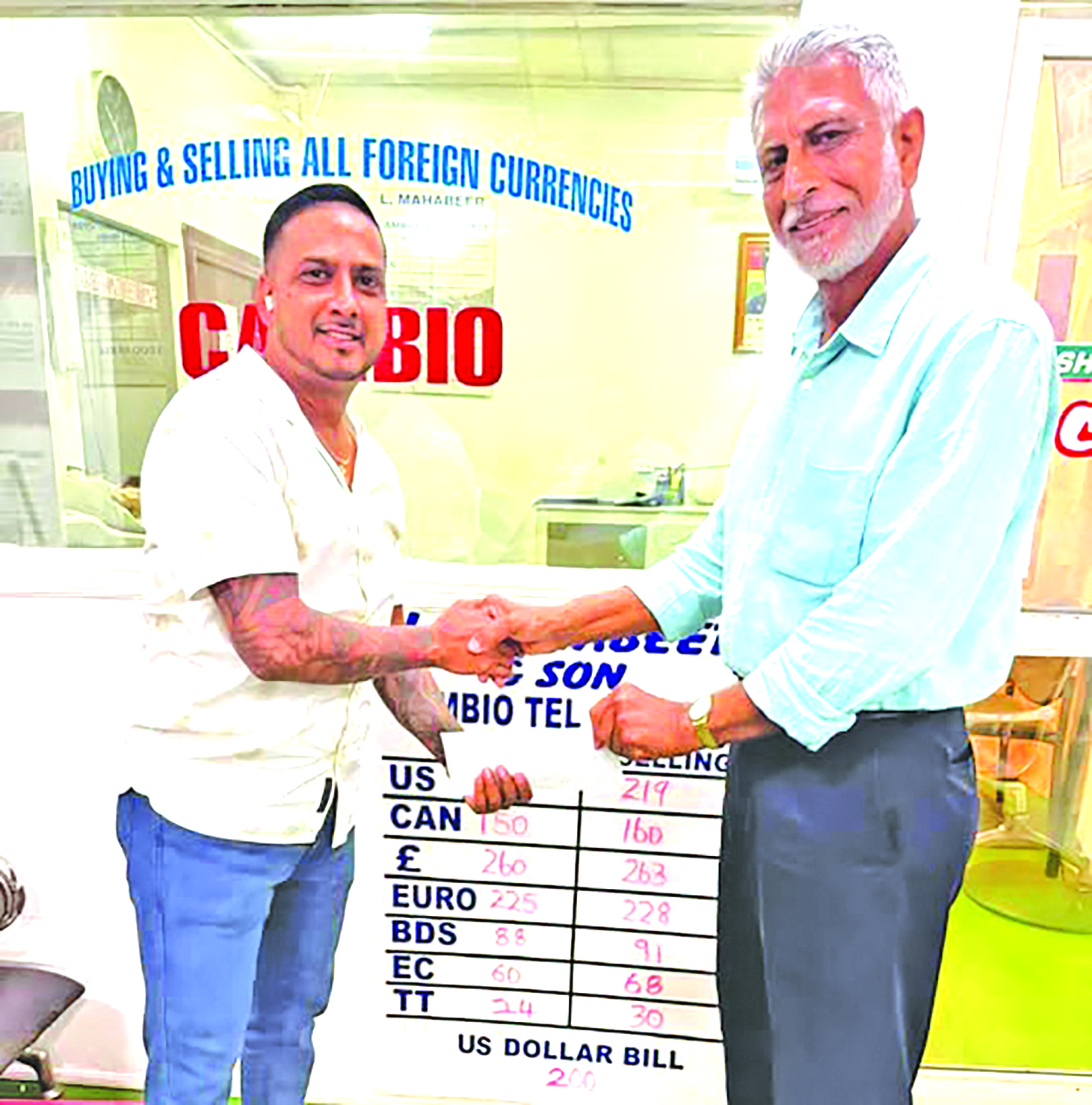 Son Cambio and L. Mahabeer join DCB for the Independence T10 Cup ...