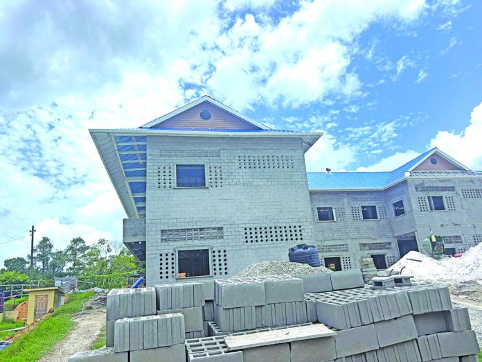 $470M Bartica Secondary Dorm nears completion - Guyana Times
