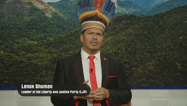 Leader of the LJP, Lenox Shuman, endorses Pres Ali for 2nd term ...