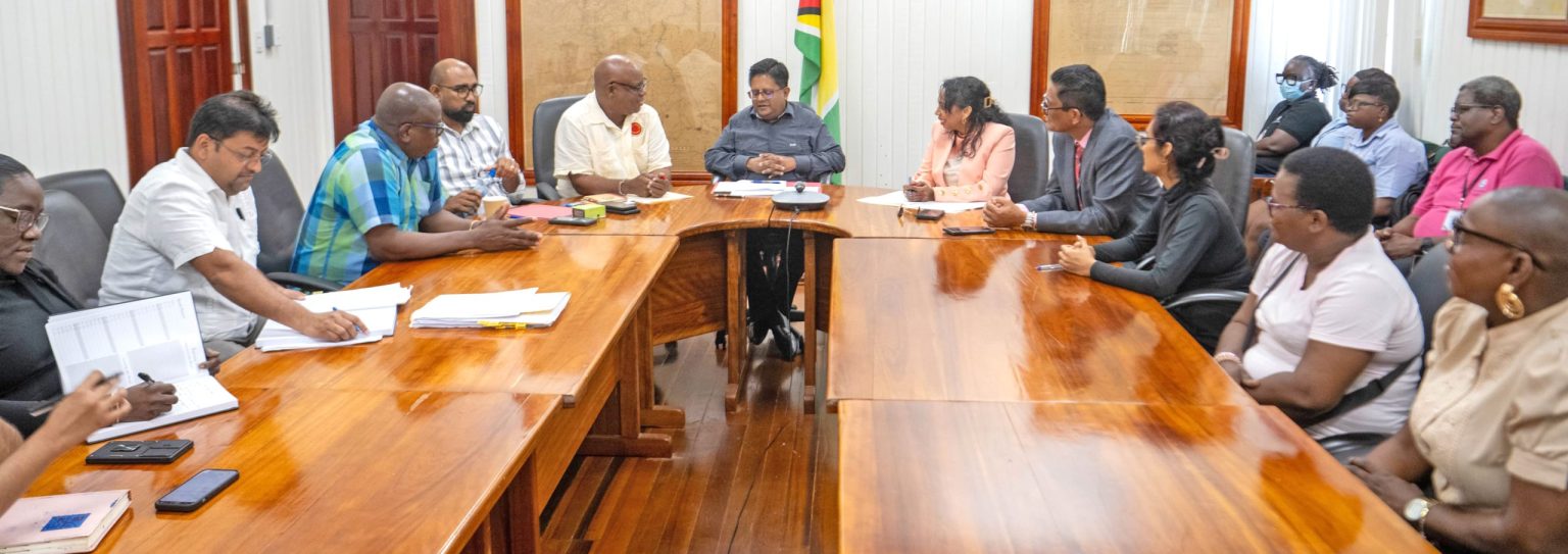 Govt, Unions sign multi-year agreements - Guyana Times