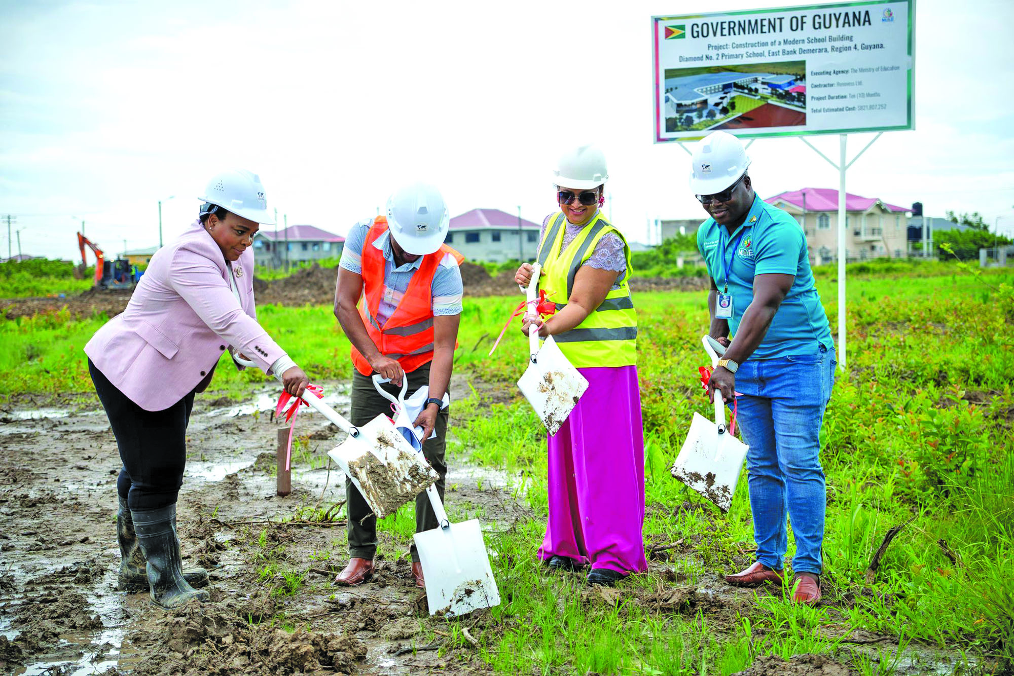 Sod turned for new Diamond Primary School to serve 750 students ...