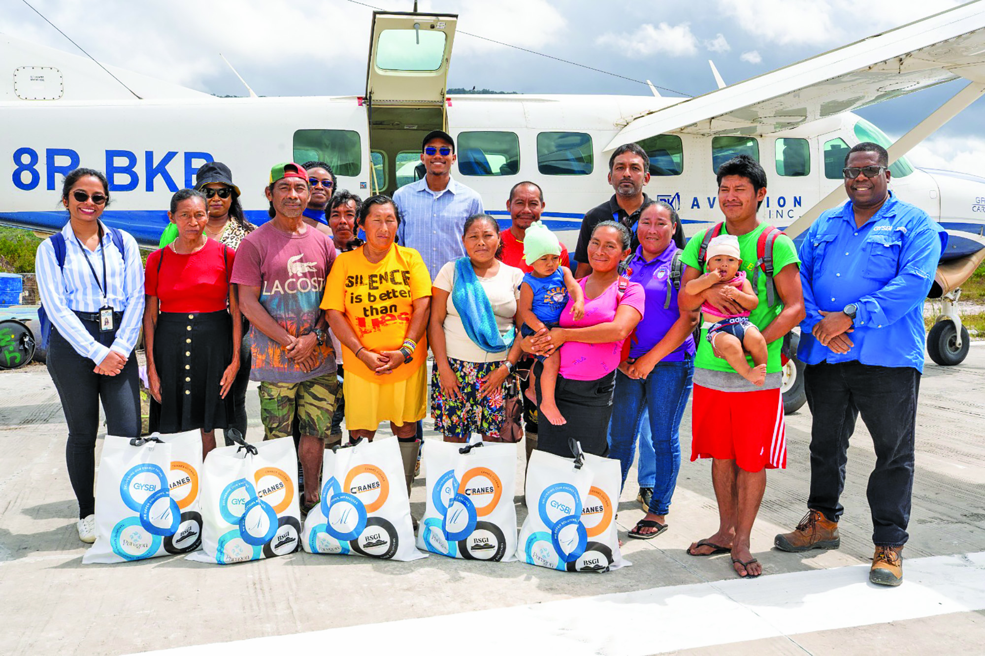 GYSBI, Muneshwers reach out to Mahdia fire victims’ families - Guyana Times