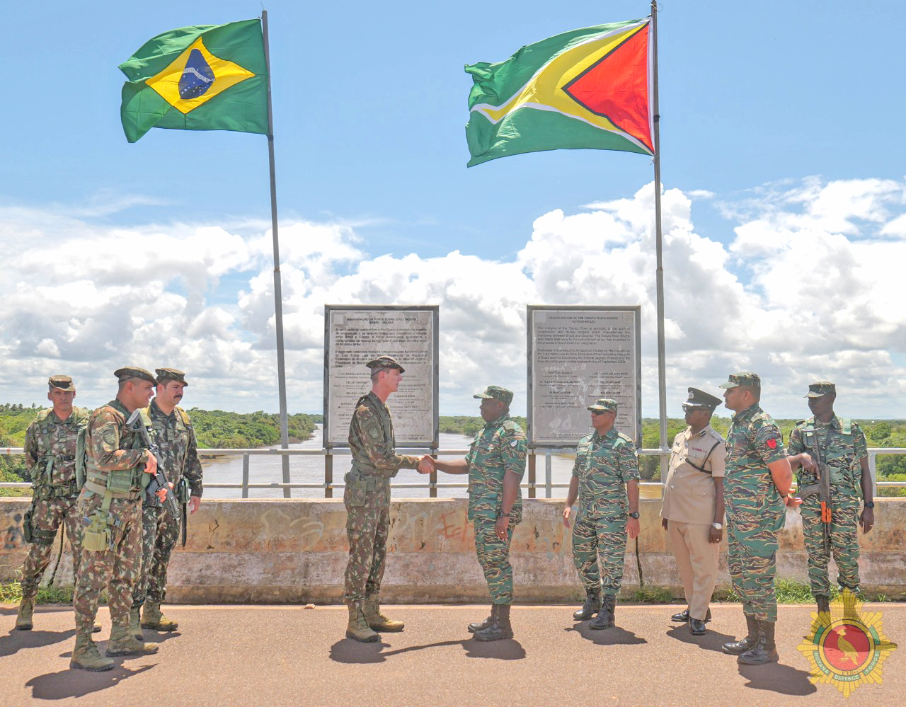 Guyana, Brazil conduct joint patrols to strengthen border security ...