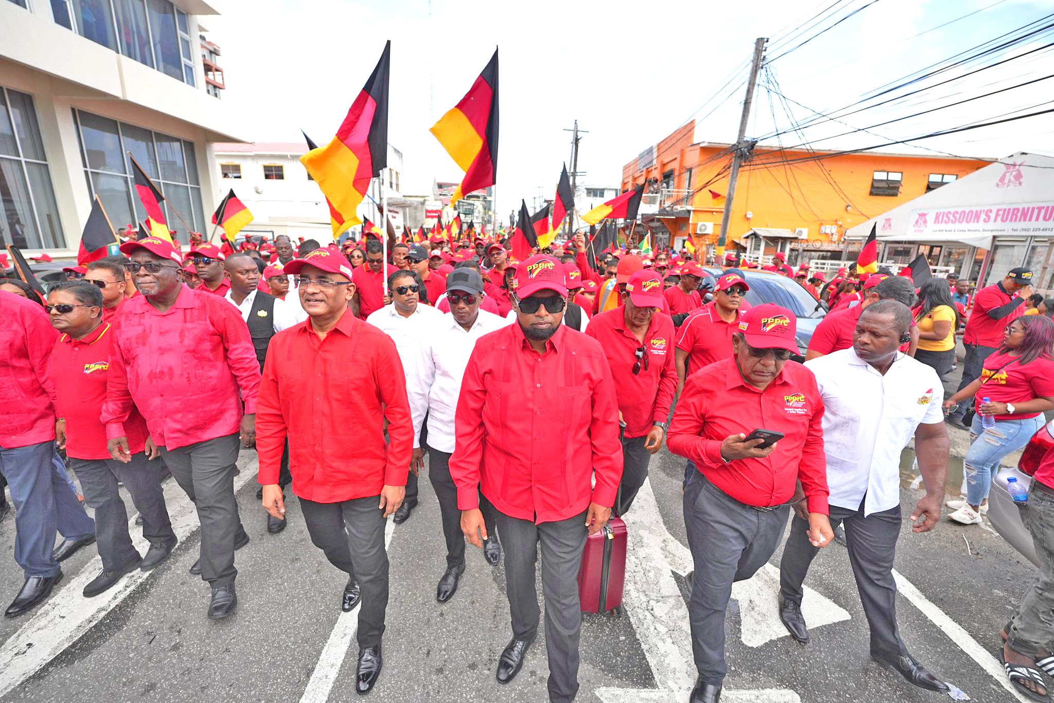 Nomination Day: “Continuity and renewal” – Pres Ali as PPP/C presents ‘winning lists’ to GECOM ...