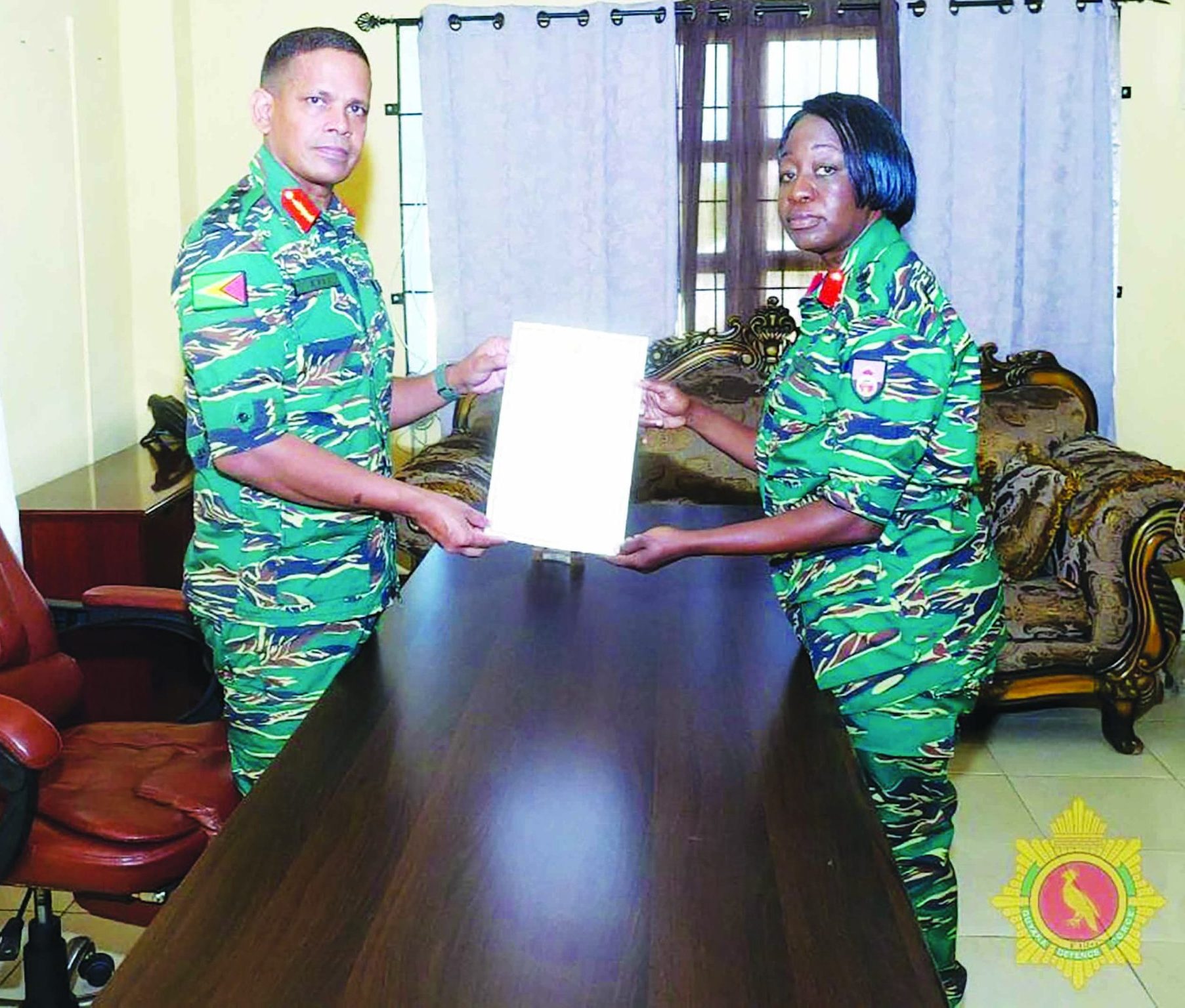 Colonel Lorraine Foster first female GNR Commandant - Guyana Times