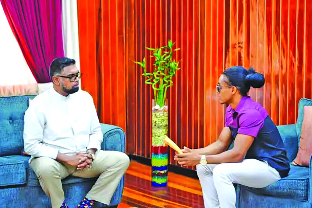 Olympian Keevin Allicock endorses President Ali for second term ...