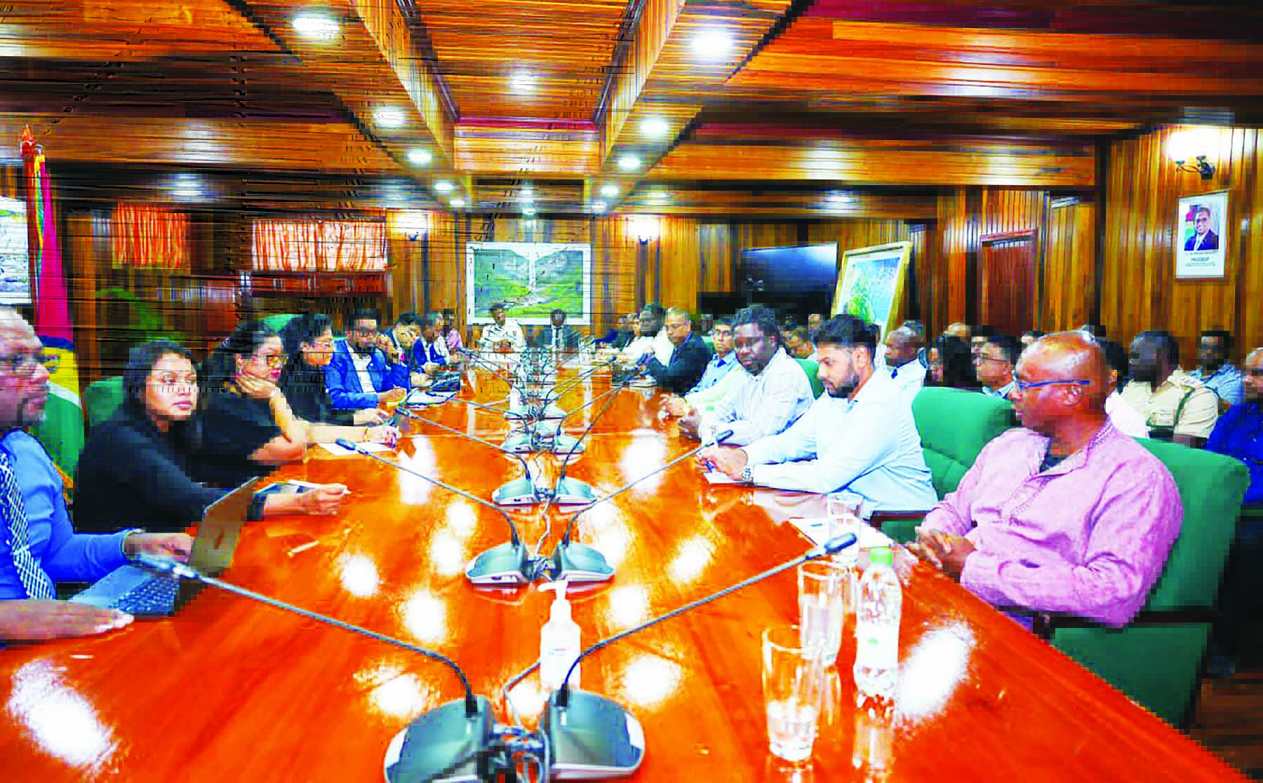 Pres Ali charts technology-driven vision in meeting with IT Heads from ...