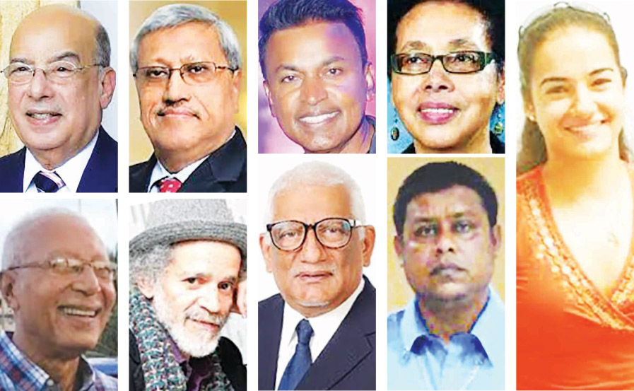 Sir Ronald Sanders, Komal Samaroo, Terry Gajraj, Nicolette Fernandes to ...