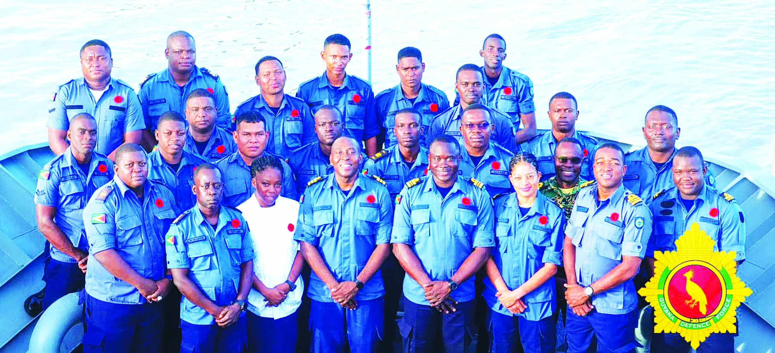 GDFS Shahoud completes historic port call to French Guiana - Guyana Times