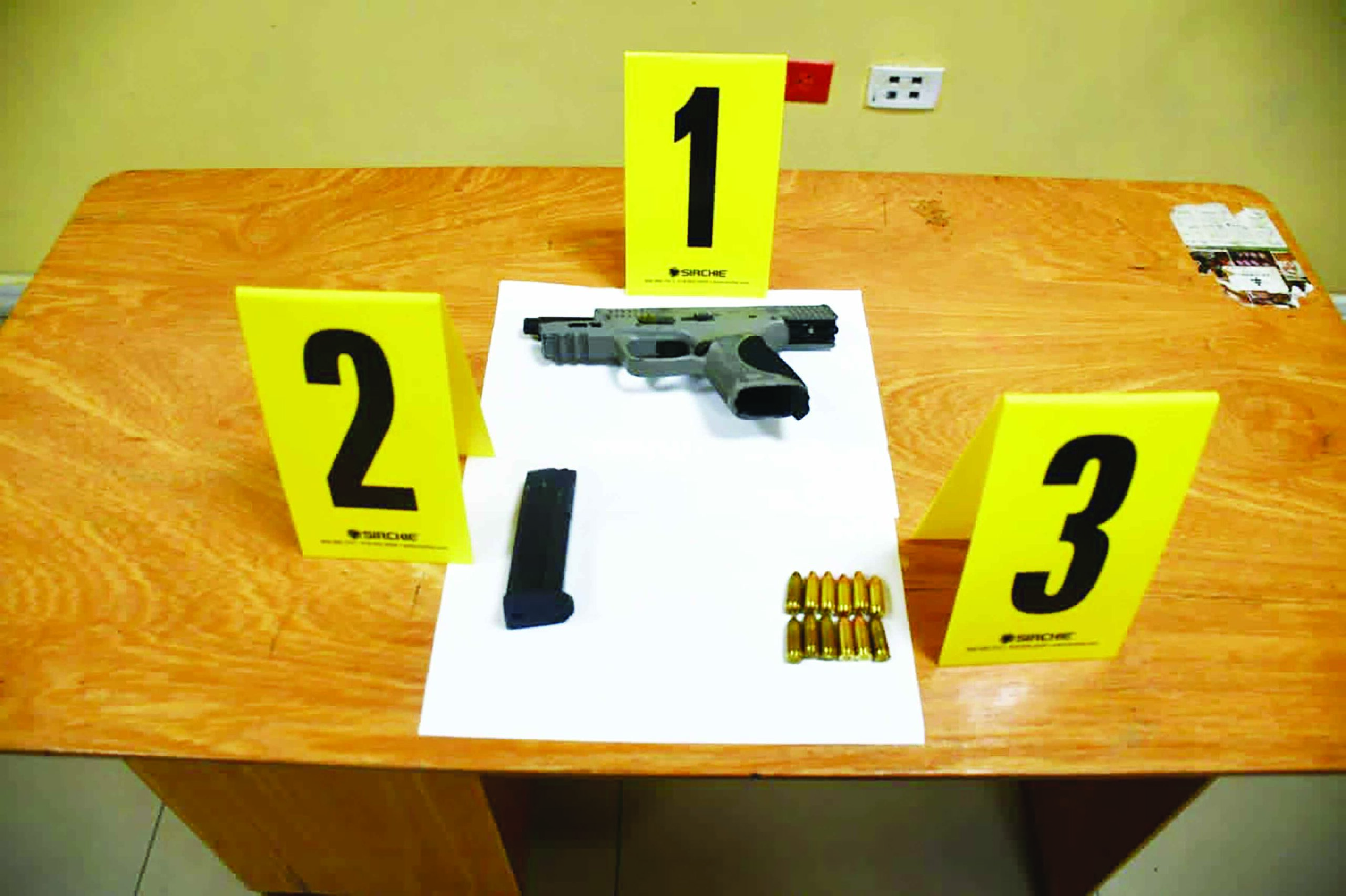 Gun, ammo found during Police operation on Heroes Highway - Guyana Times