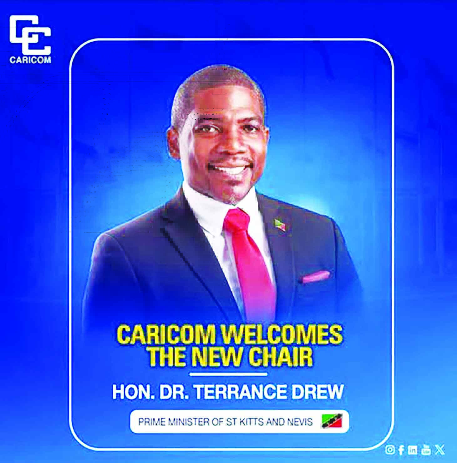 President Ali expresses confidence in new Caricom Chair to continue ...